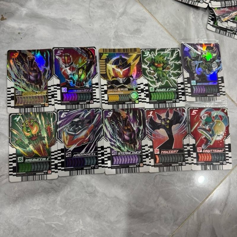 Combo thẻ Gotchard tự chọn hoặc ngẫu nhiên, item Kamenrider Gotchar ...