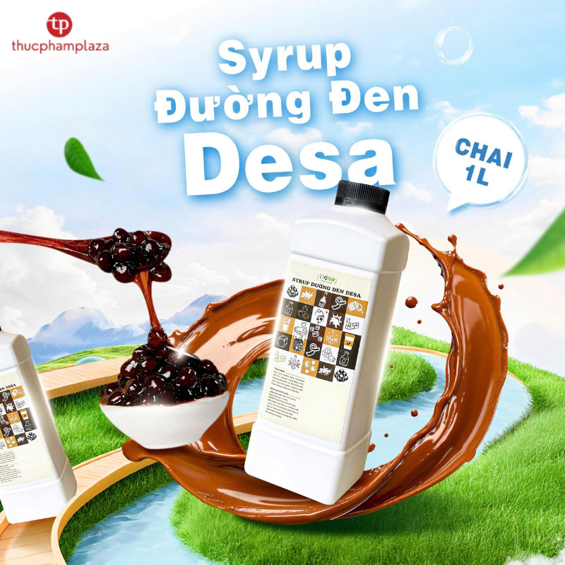 Syrup Đường Đen Desa 1.3kg, Siro Đường Đen Sự Lựa Chọn Hoàn Hảo Cho Món ...