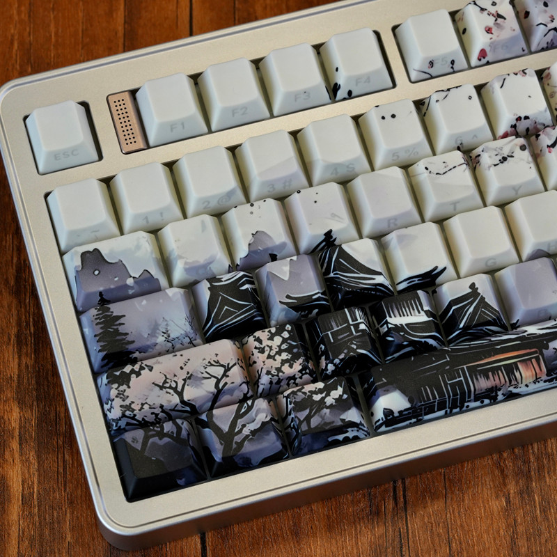 Dye Sub PBT Keycaps Cherry Profile In bên RGB Backlit Keycap Set Chủ đề ...