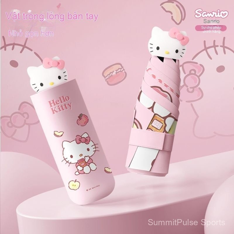 Ô Dù Tự Động Hello Kitty Chính Hãng, Tấm Che Nắng Kép, Thích Hợp Cho ...
