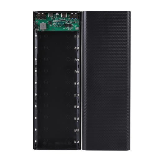 Box sạc dự phòng 10 khe chưa pin , dùng pin 18650 - CHÌNH HÃNG MÀU ĐEN ...