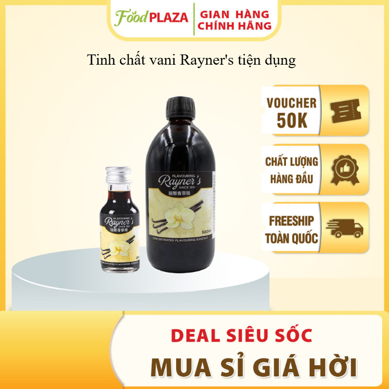 Tinh Chất Vanilla Rayner's - Tinh Chất Tạo Hương Và Vị Vani Cho Thực ...