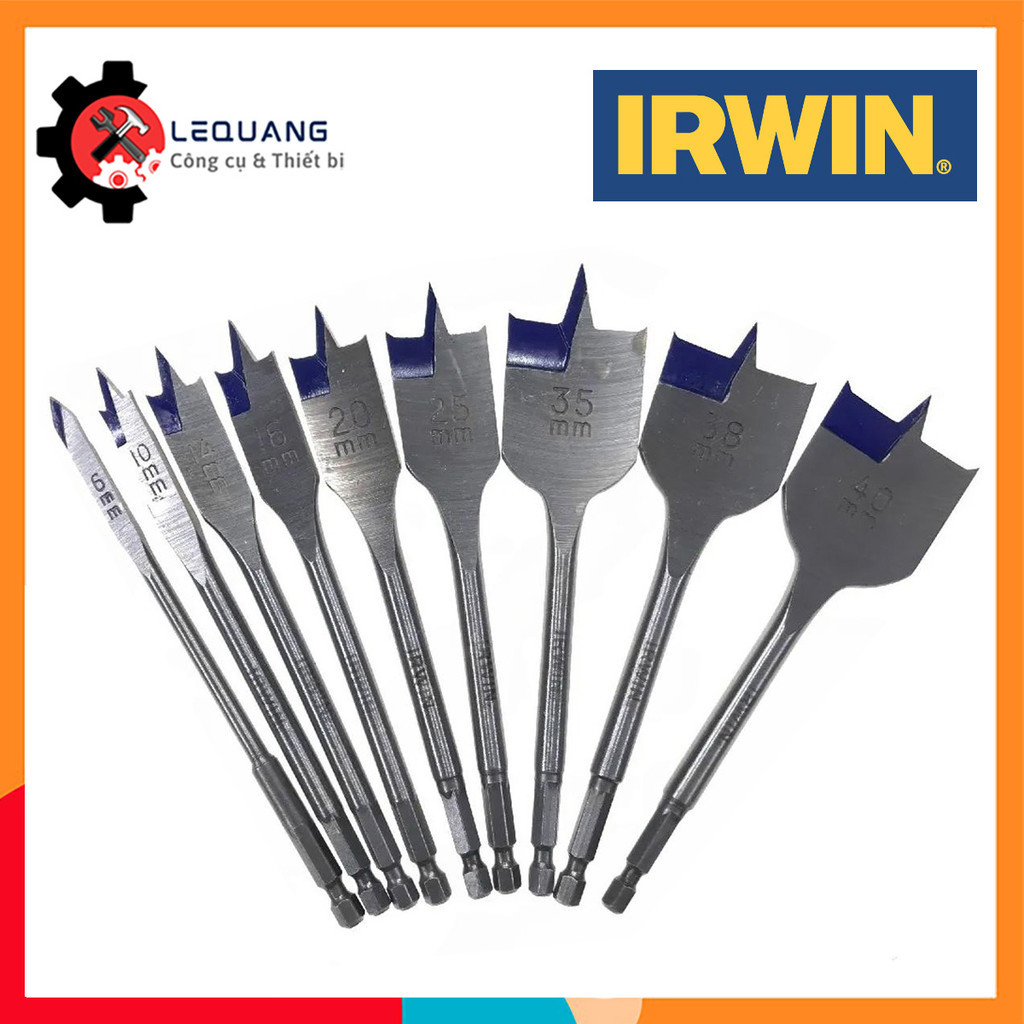 Mũi khoan gỗ đuôi cá chuôi lục giác 6.35mm IRWIN SPEEDBOR | Shopee Việt Nam