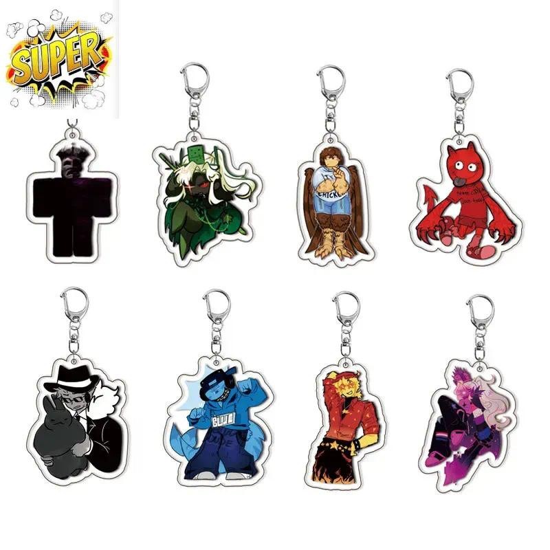 Forsaken Roblox Anime KeyChain ‌Cartoon Men Key Chain for Women ...