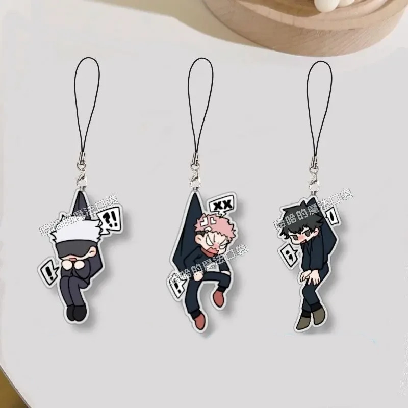 JJK Anime Mobile Phone Chain Fushiguro Megumi Gojo Satoru Zhou Shu Hui ...