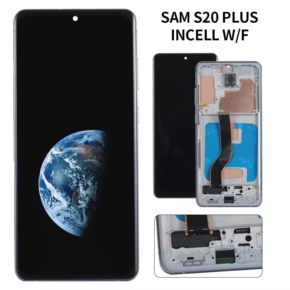 Thích hợp cho Samsung S20 + Lắp ráp màn hình S20plus SM-G9860 SM-G9810 ...