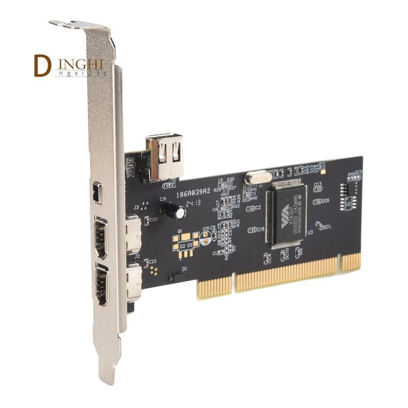 3 Cổng IEEE 1394 Thẻ Firewire PCI Firewire Adapter IEEE 1394 Thẻ Điều ...