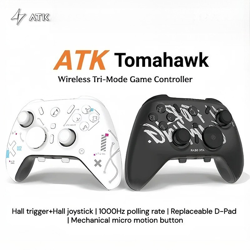 ATK Tomahawk Game Controller Handle Three Mode Wireless Bluetooth ...