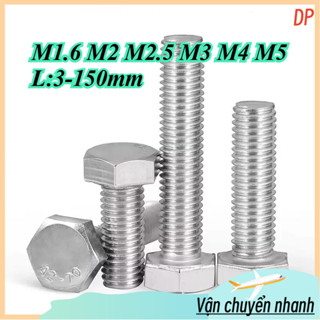 Bulong lục giác ngoài INOX 304 M1.6 / M2 / M2.5 / M3 / M4 / M5 * L = 3 ...