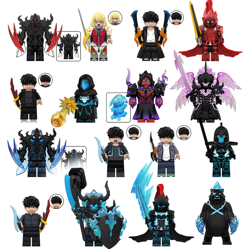 Solo Leveling Sung Jin-Woo Beru Igris Mage Tusk Bellion Tank Hình ...