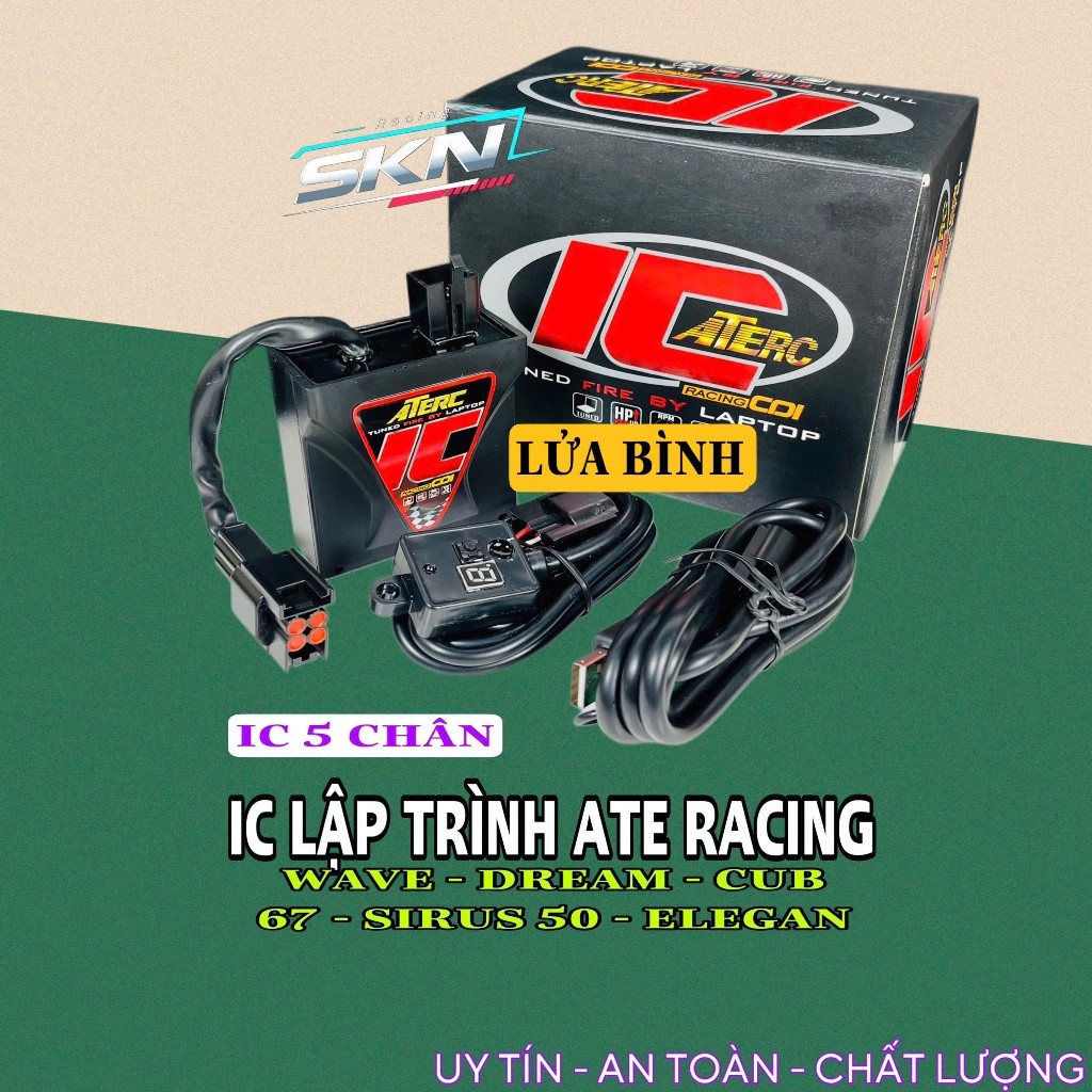 Ic ATE lập trình cho xe Wave Dream Cub 67 Sirius 50 xài lửa bình chính ...