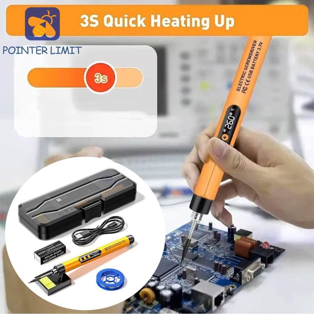 POINTER LIMIT Bộ sắt hàn điện, Nhiệt độ có thể điều chỉnh Làm nóng ...
