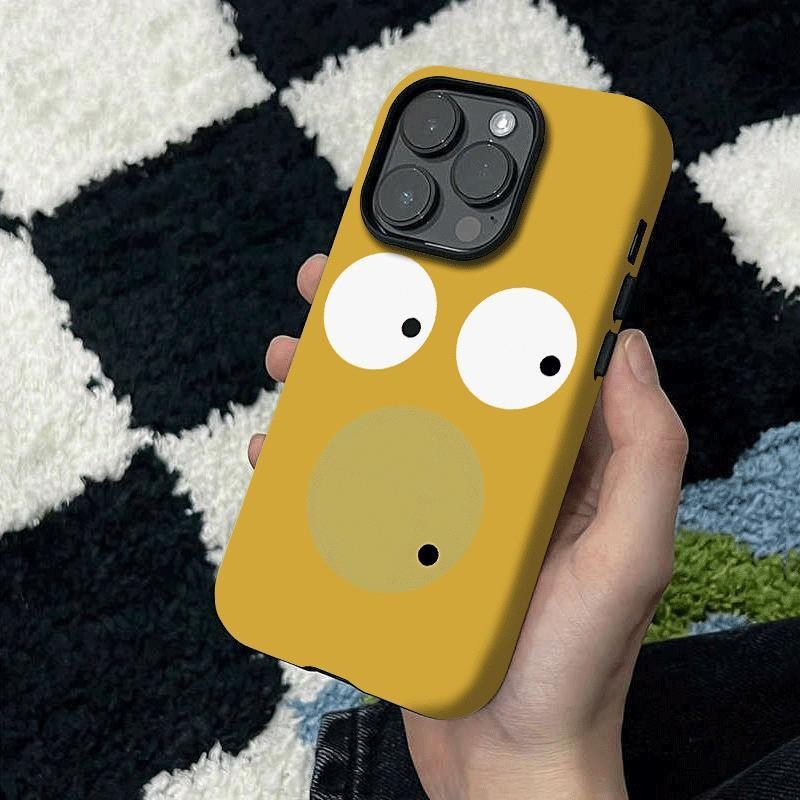 Đáy Vàng Simpson Emoticon Hai Lớp Thích Hợp Cho iPhone 16 15 14 13 12 ...