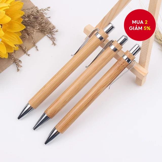 Tcuo 50 Bút Bi Tre Cho Quà Tặng Khắc Gỗ - 1.0mm (Thông Thường, Không ...