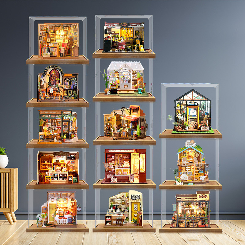 [Hộp trưng bày trong suốt] Thích hợp cho Ruolai Beca Bakery Little Bear ...