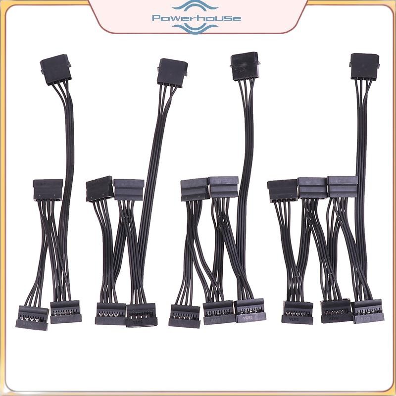 POWER 4Pin 1 Nam Đến 3 / 4 / 5 / 6 Nữ Bộ Chia Adapter SATA Power Đĩa ...
