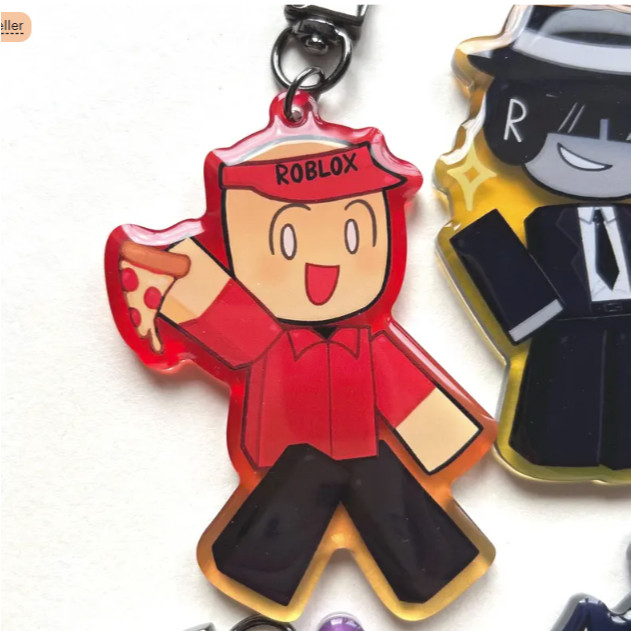 PREORDER roblox forsaken charms | Two time, Chance, Azure, Elliot ...