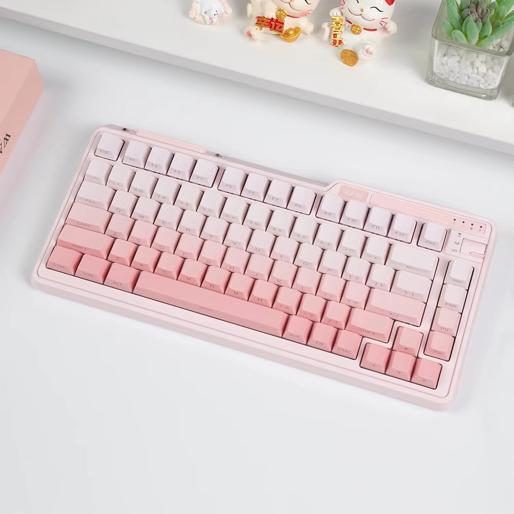 KZZI K75 V2 Wireless Tri-mode Mechanical Keyboard Gasket RGB 8000mAh ...