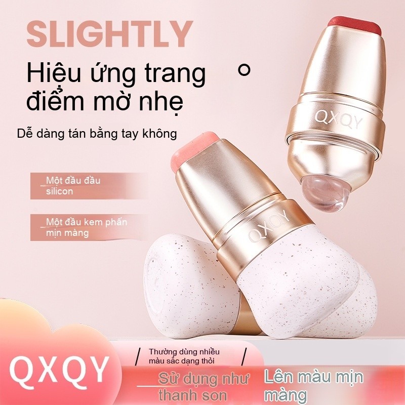 QXQY Kem Blush Hai Đầu Bóng Nước Đa Năng Blush Stick One Stroke Blush ...