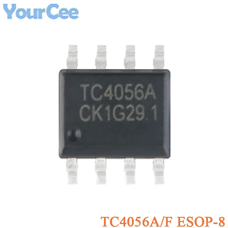 100 Cái / 10 Chiếc TC4056A ESOP-8 TC4056 4056 4056A SOP8 1A IC Sạc Pin ...