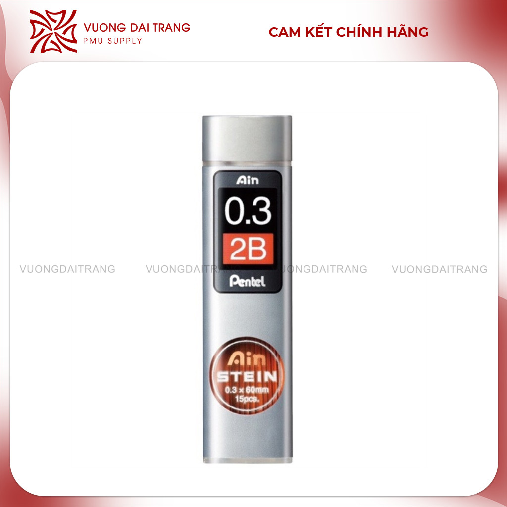 Ngòi Chì PENTEL Ain Stein 2B 0.3mm – Dcpx Vương Đài Trang chính hãng | Shopee Việt Nam