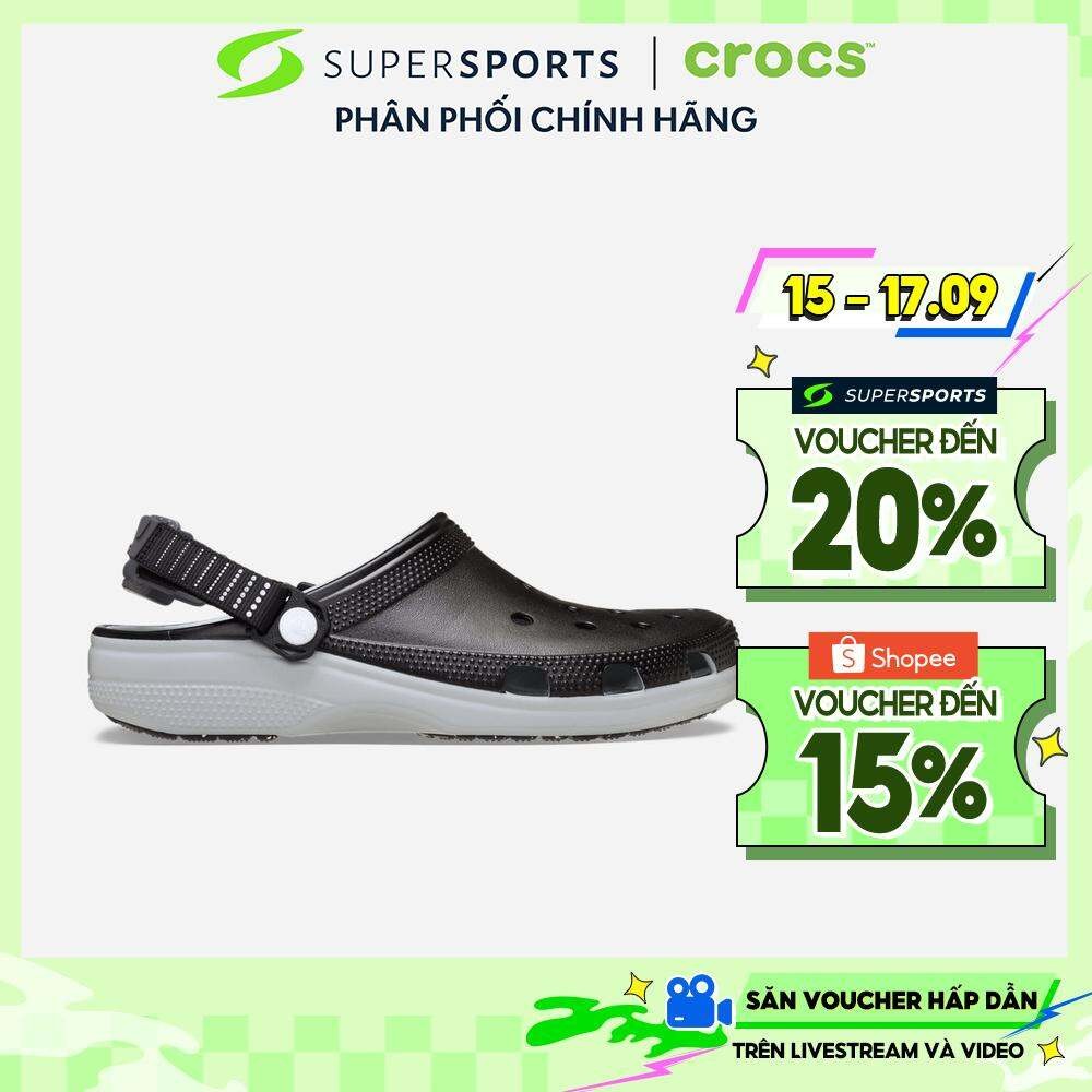 Giày Clog Unisex Crocs Classic Turbo - Đen-211287-001 ADS100 LS100 ...