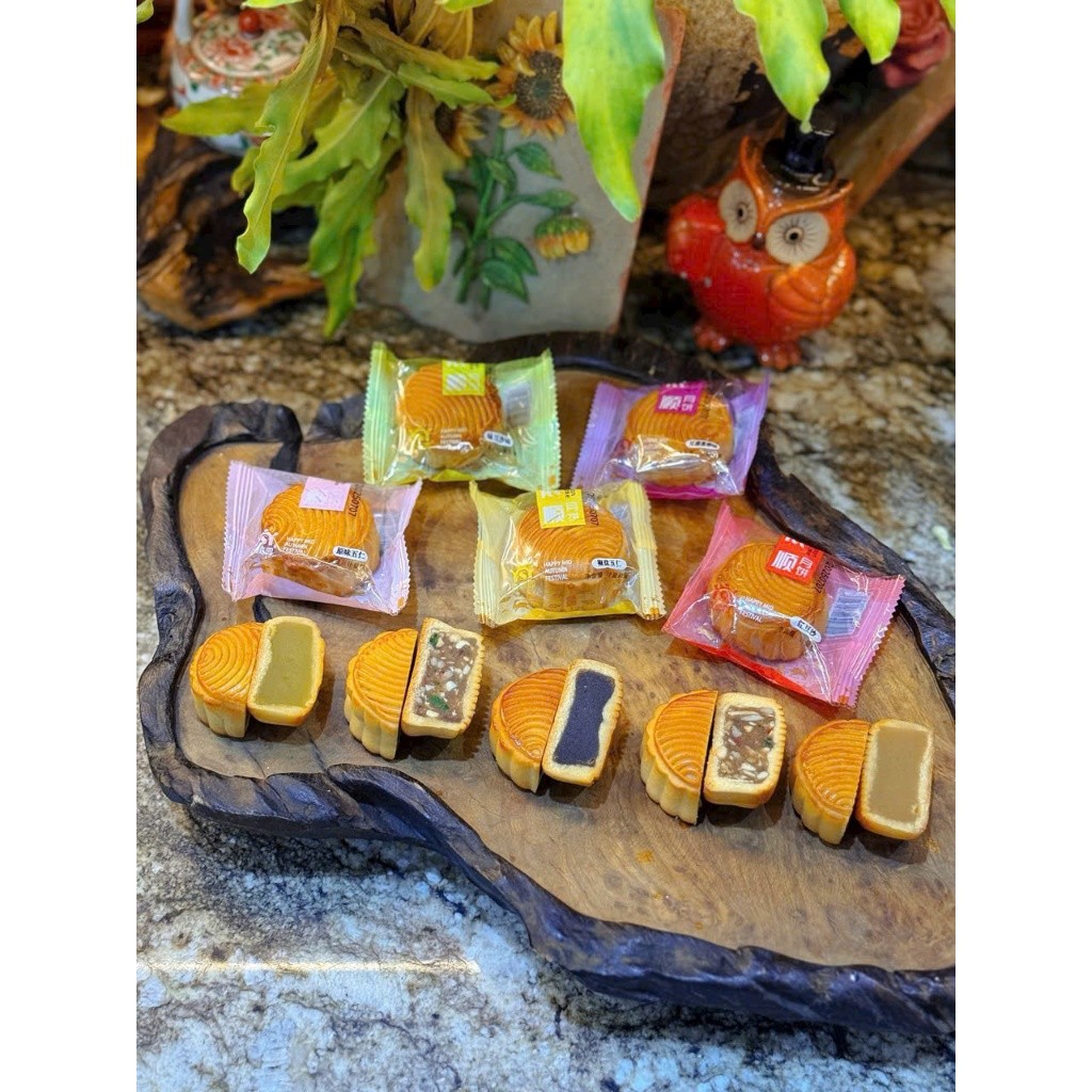Combo 50 Chiếc Bánh Trung Thu Mini Mix Đủ Vị Siêu Ngon 2025 | Shopee ...