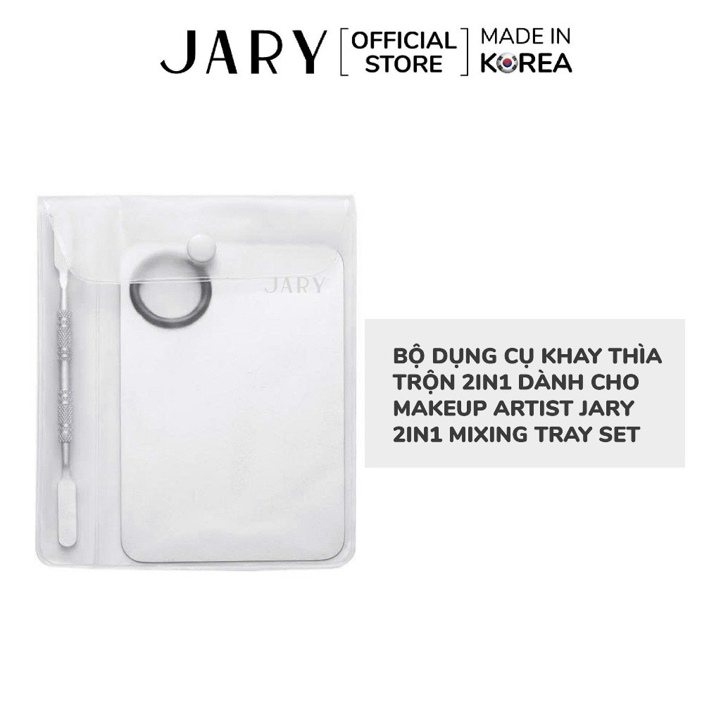 Bộ Dụng Cụ Khay Thìa Trộn 2in1 Dành Cho Makeup Artist Jary 2in1 Mixing ...