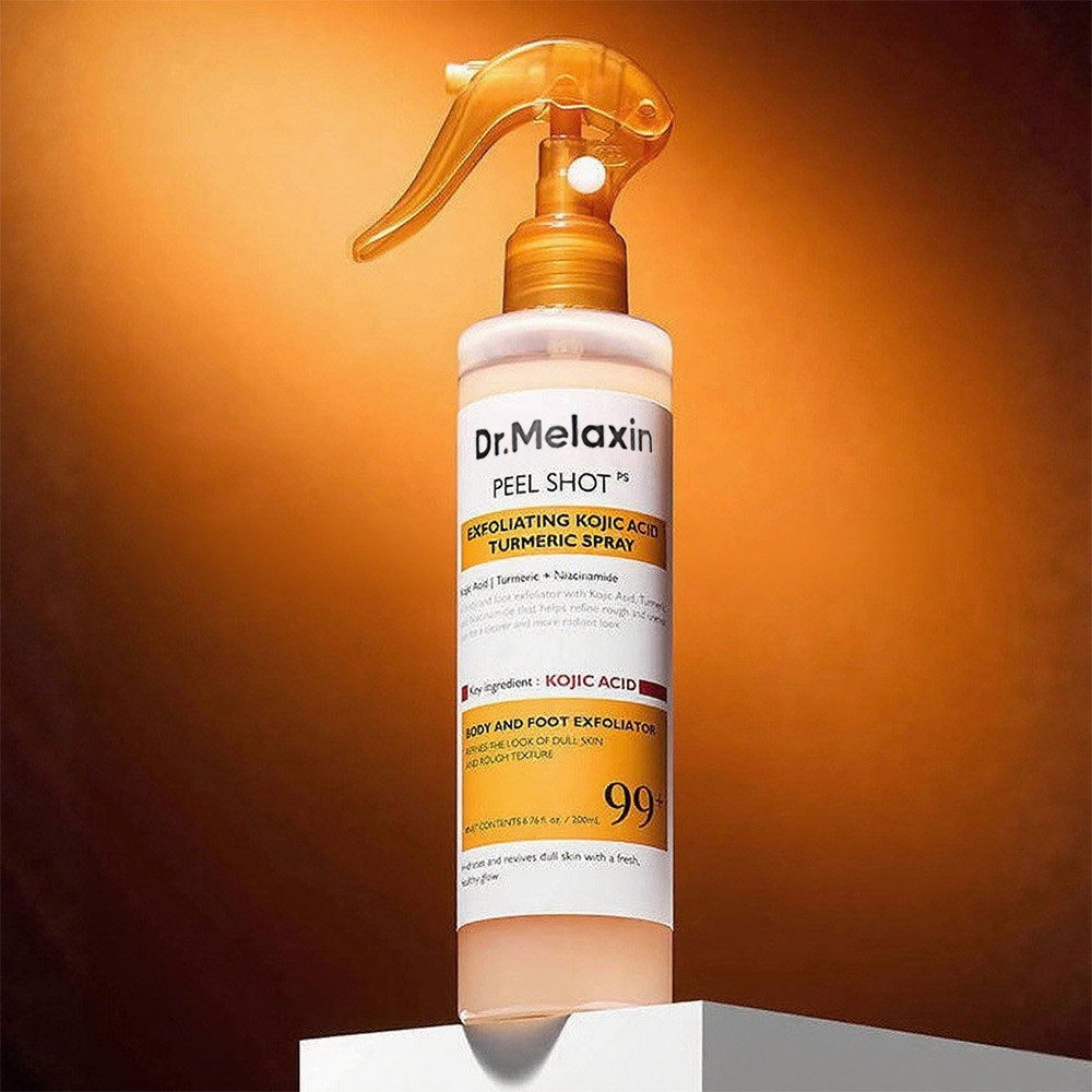 Dr. Melaxin Peel Shot Exfoliant Kojic Acid Turmeric Spray 200ml ...