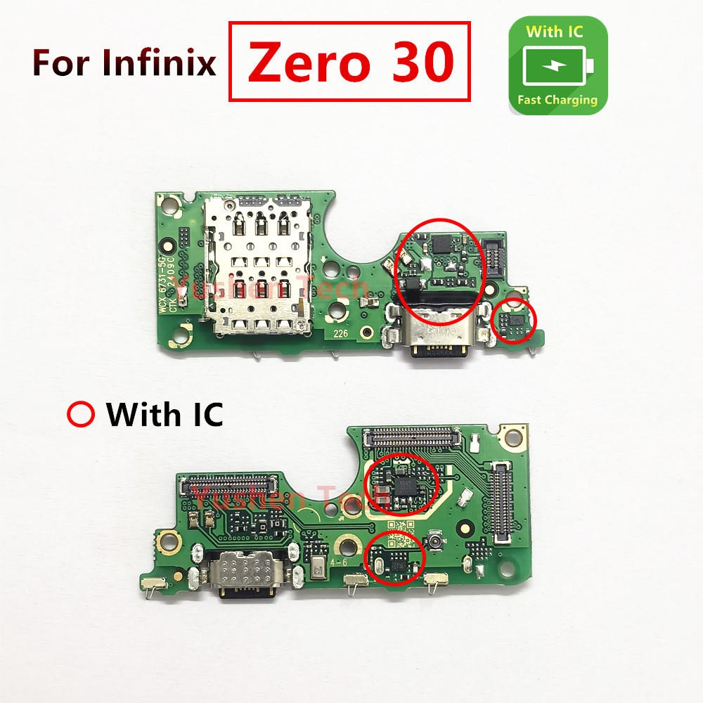 Dành Cho Infinix Zero 30 X6731 X6731B 4G 5G Type-C Bảng Sạc Cổng Sạc ...