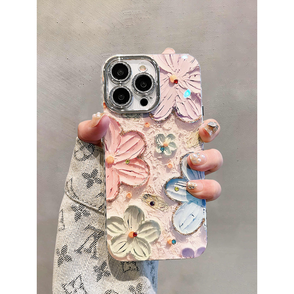 Ốp Lưng iphone case những bông hoa tươi sáng cho Iphone Xs 11 12 13 14 ...