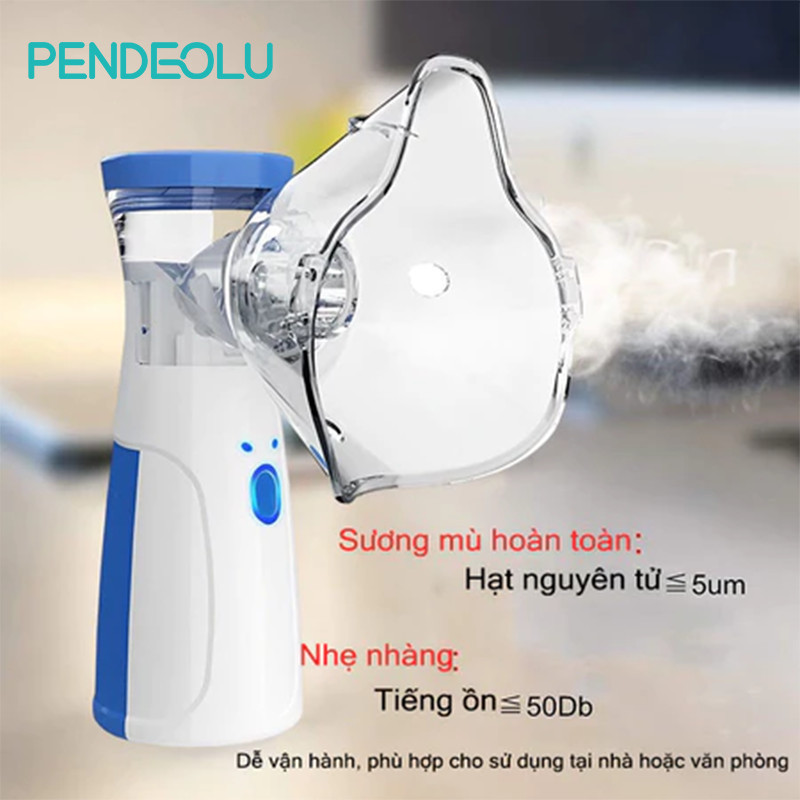 PENDEOLU Máy Xông Mũi Họng Nebulizer Cao Cấp Cho Bé Công Nghệ Nhật Bản ...