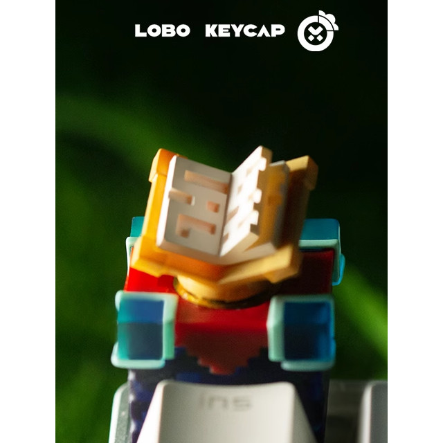 Minecraft với bàn ma thuật Bàn phím cơ trong suốt Keycap Đơn độc đáo ...