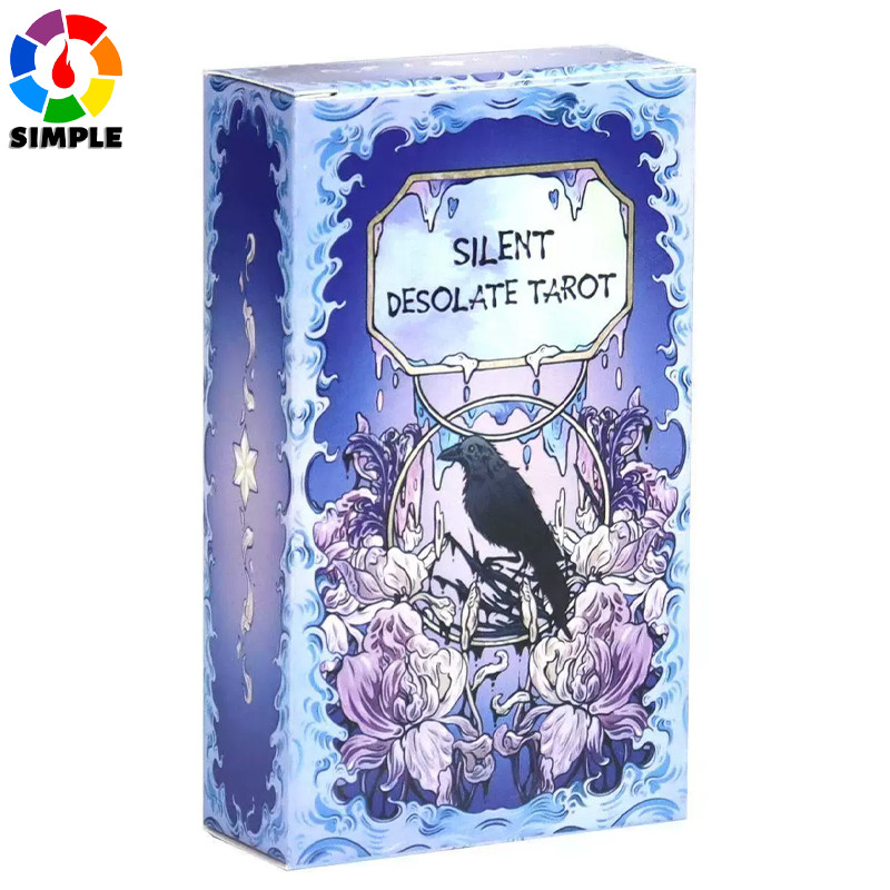 Silent Desolate Tarot Cards English Version Mysterious Divination Card ...