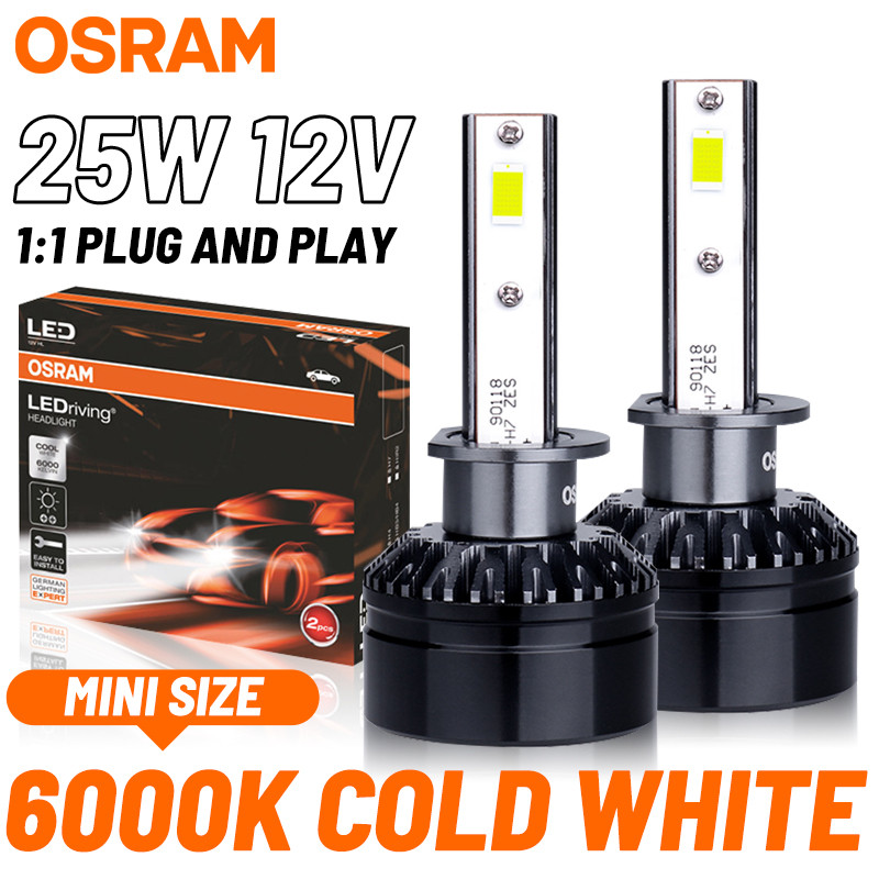 Bóng Đèn LED OSRAM H1 Mini 50W ETI-CLW Chip H4 LED Đèn Pha Ô Tô Cao ...