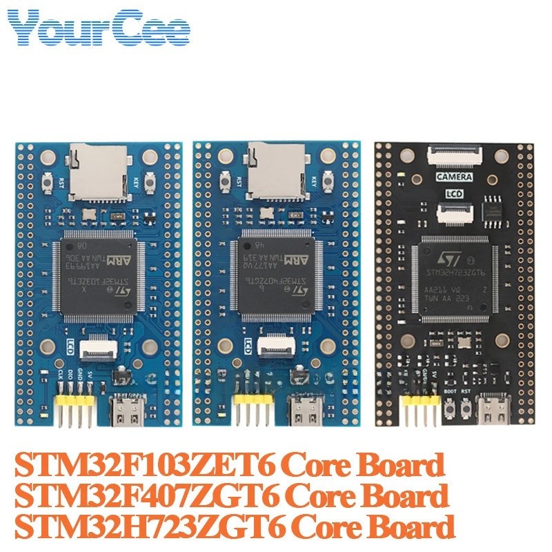 STM32H723ZGT6 STM32 Mô-đun bảng phát triển học tập STM32F103VET6 STM32F103ZET6 STM32F407ZGT6 ...