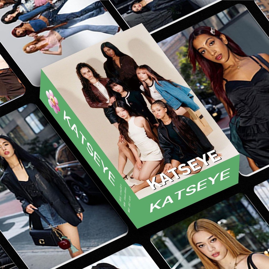 30-124 chiếc KATSEYE SIS BEAUTIFUL CHAOS Album Lomo Cards Soft Is ...