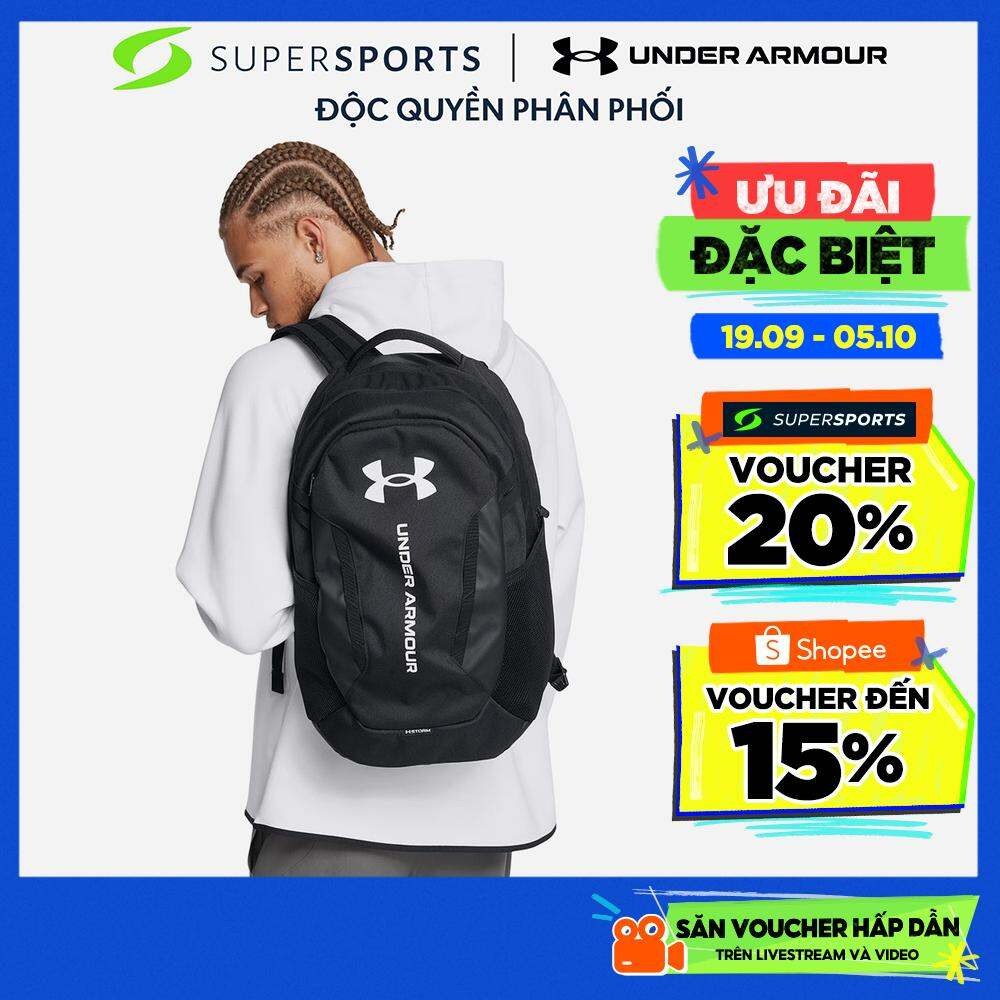 Ba Lô Under Armour Hustle 6 - Đen - 1384672-002 LS500 | Shopee Việt Nam