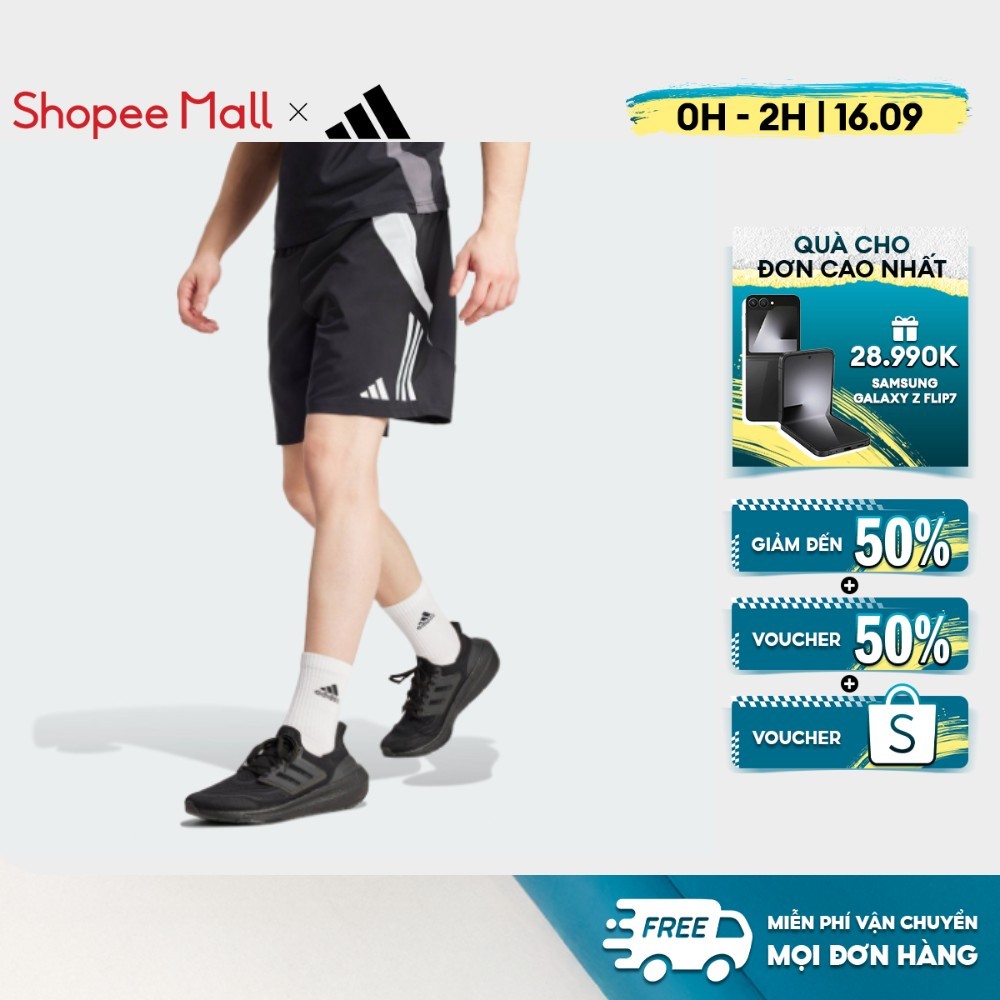 [DUY NHẤT 16.09 - VOUCHER 45%]adidas Bóng đá Quần Short Tiro 24 Nam Đen ...