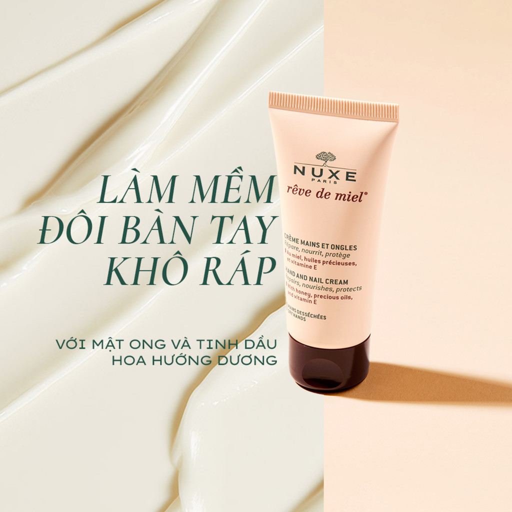 Kem Dưỡng Da Tay Nuxe Reve De Miel Hand And Nail Cream 50ml | Shopee Việt Nam