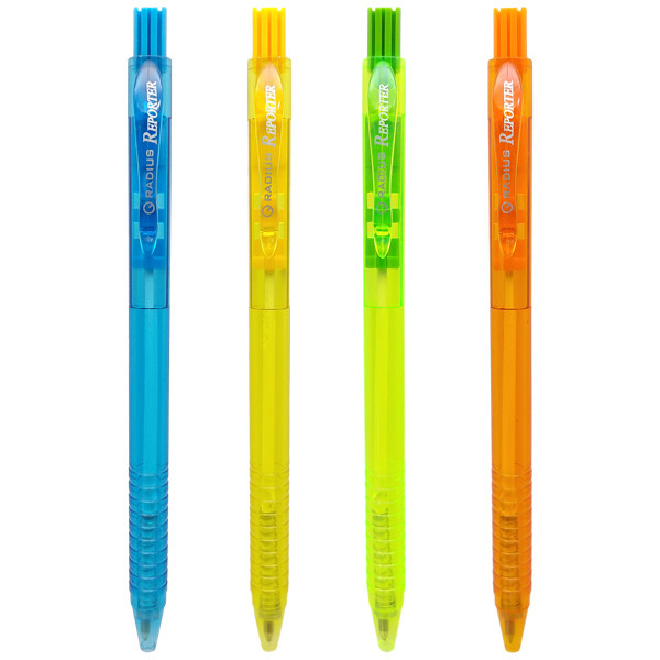 Bút Bi Bấm Ấn Độ RADIUS REPORTER (Ngòi 0.5mm) | Shopee Việt Nam