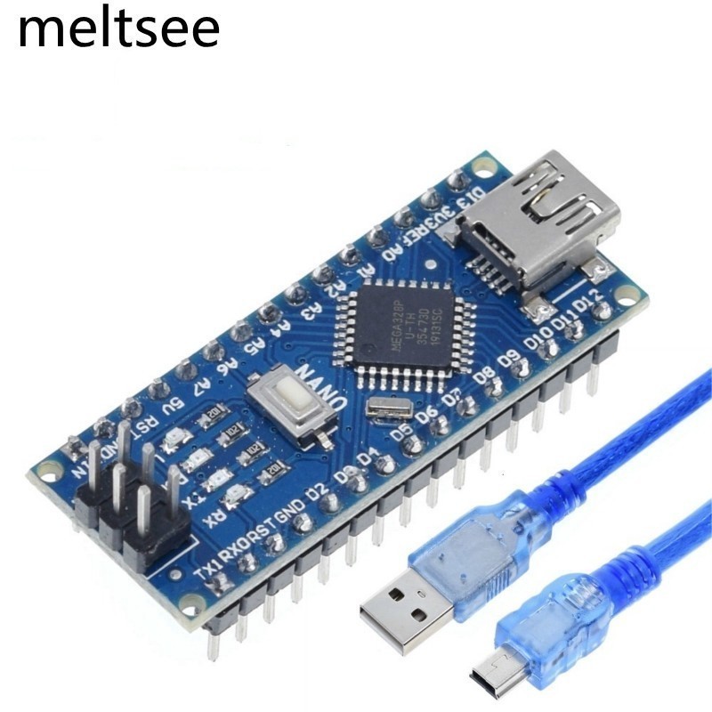 082 Bảng Mạch Nano V3.0 Atmega328P Cho Arduino Nano Ch340 Usb Nano 328p ...