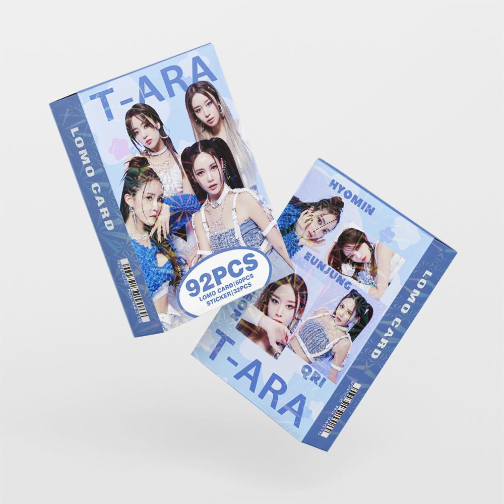 92 Cái / hộp T-ARA Lomo Cards What 's My Name Sticker Lee Ji Hyun Hahm ...