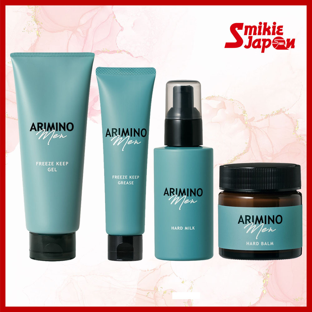 ARIMINO Men Hair Styling Series Freeze Keep Grease / Hard Balm / Hard ...