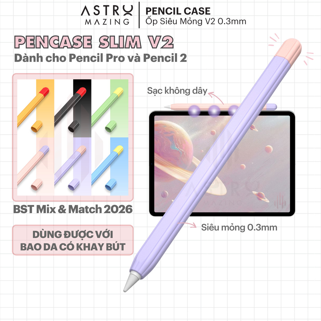 [Pencase Slim V2] Ốp bút AstroMazing chống sốc bảo vệ dành cho bút cảm ...
