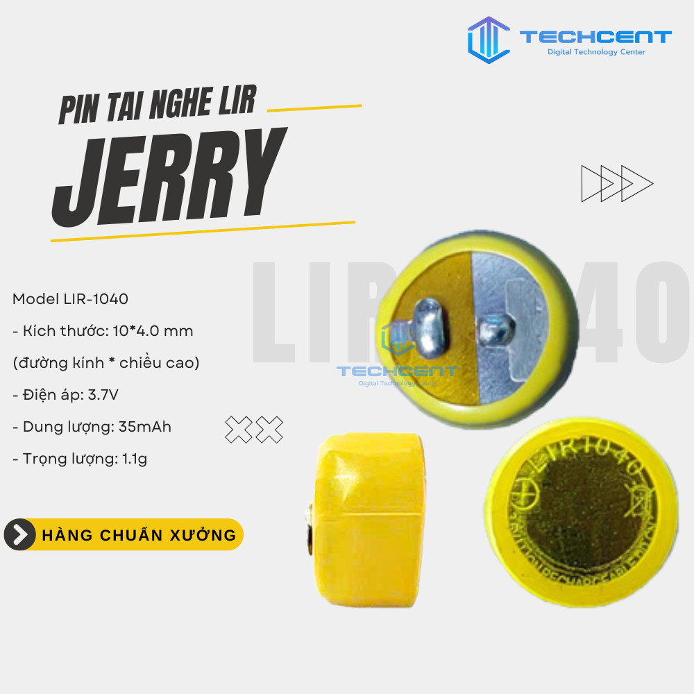 Pin Tai Thay Thế Cho Tai Nghe Jerry Ap2, Ap3, Ap4, Pro1, Pro2 (Mã 1040 ...