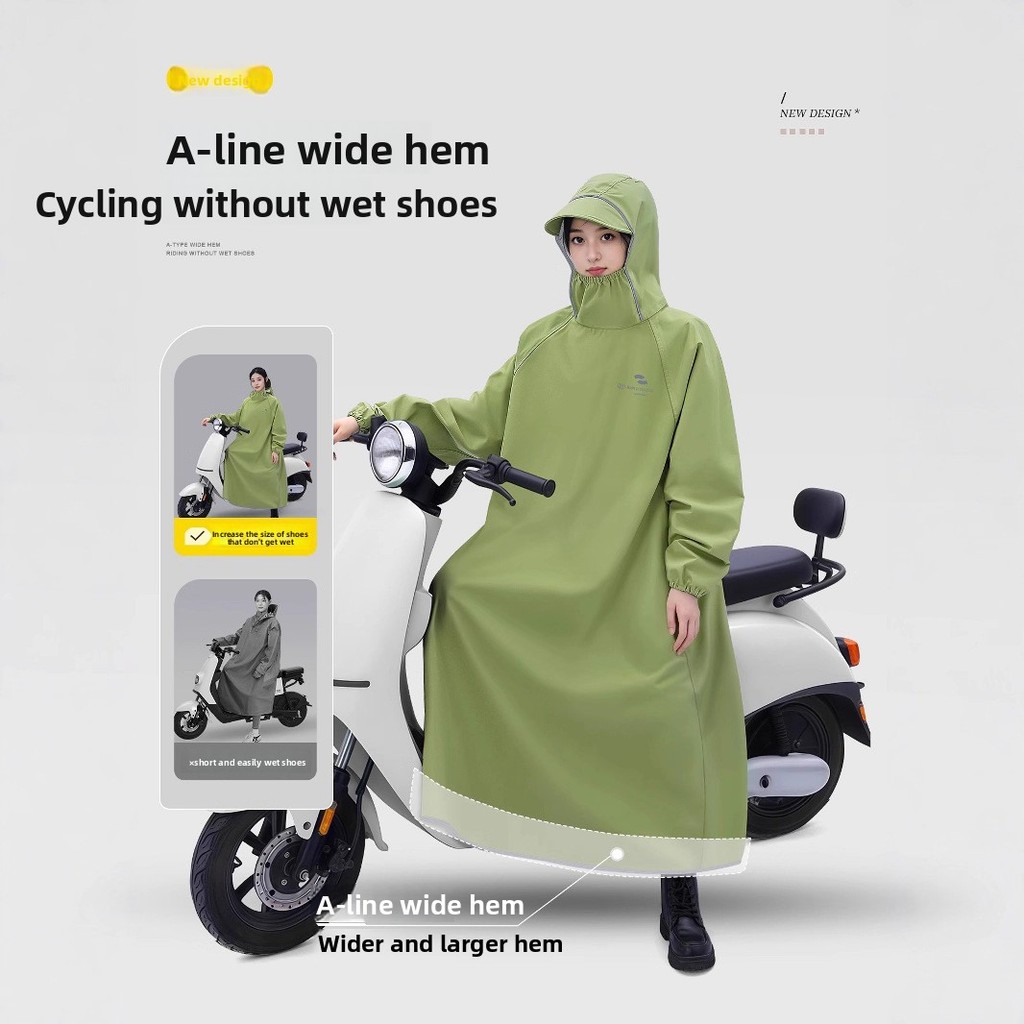 Áo Mưa Full Body Poncho dành cho Người Lớn và Sinh Viên, Phù Hợp Đi Xe ...