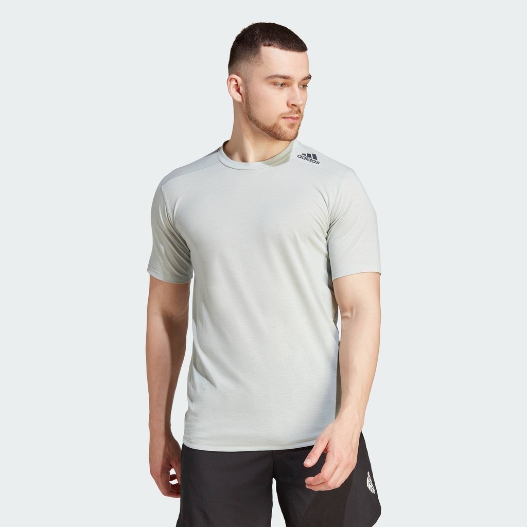 adidas Tập luyện Áo Thun Designed for Training Nam Xám IL1446 | Shopee ...