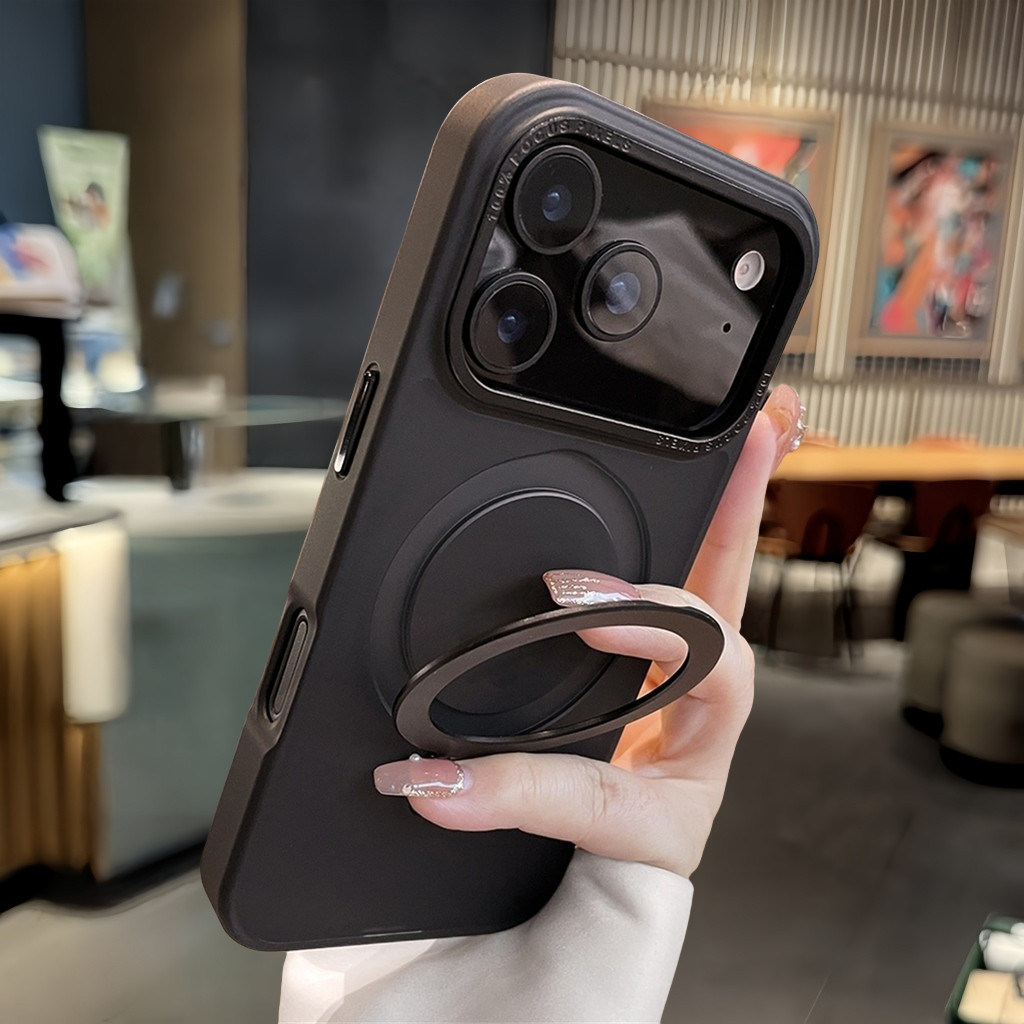 Mới Sang Trọng Cao Cấp Flip Bracket Ốp Lưng Điện Thoại IPhone 17 Pro ...