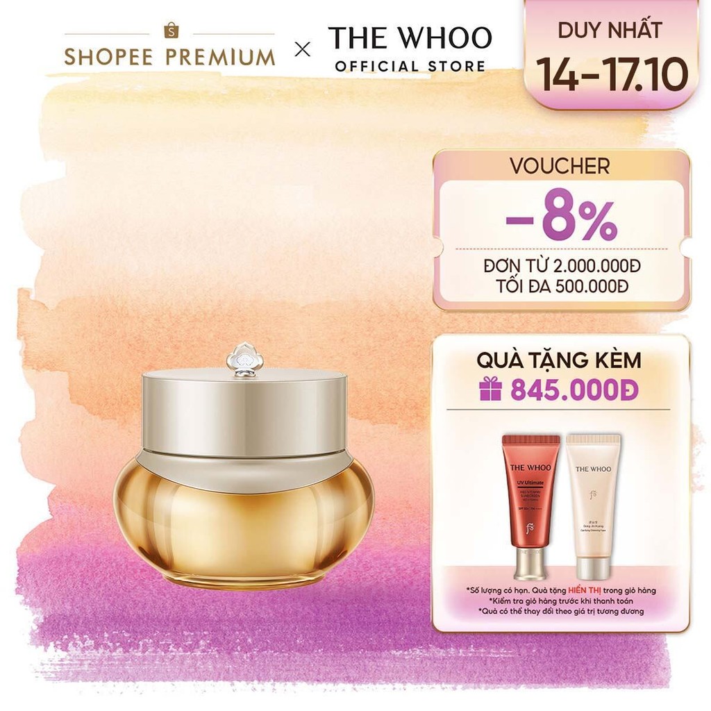 [THE WHOO OFFICIAL] Kem dưỡng ẩm Đông y The history of Whoo ...
